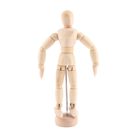 1Pc Painting Teaching Tools 5.5 inch Wooden Manikin/Wooden puppet ...