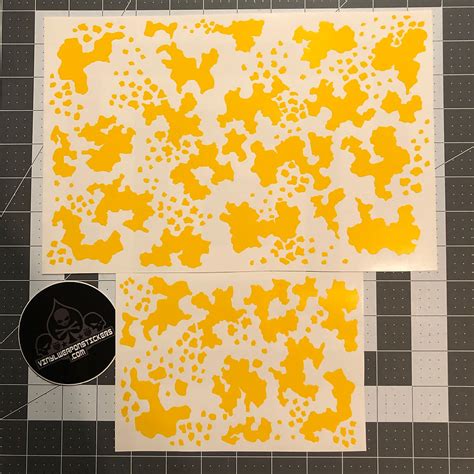Eroded Pattern Stencil Pack Dangerously Made