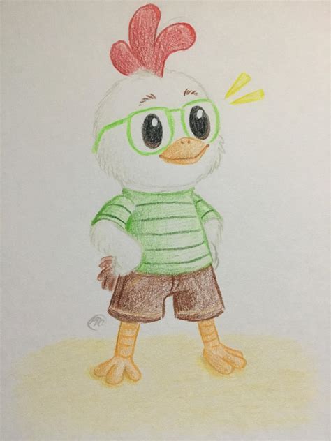 Chicken Little Sketch By Powerfulgirl10 On Deviantart