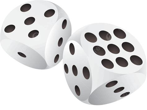 Two White Dices In Motion In Motion Rotation Dice Vector In Motion