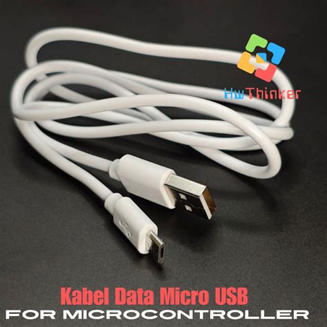 Jual Kabel Data Micro USB MicroUSB 1M 1 Meter For Arduino Nodemcu Shopee Indonesia