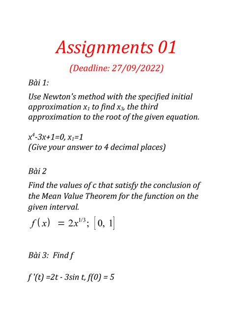 Assignments 01 Assignments 01 Deadline 27092022 Bài 1 Use