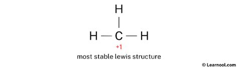 Lewis structure of CH3+ - Learnool