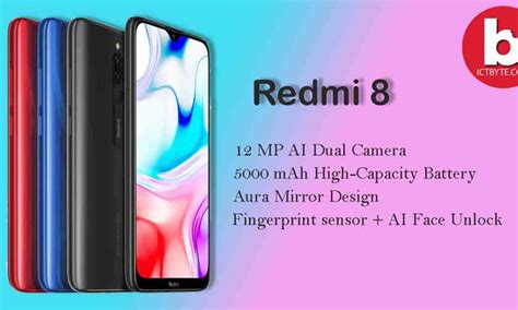 Xiaomi Redmi 8 Best Budget Friendly Handset Ict Byte