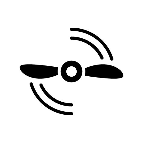 Propeller Icon Vector Symbol Design Illustration 26219951 Vector Art At