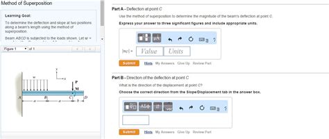 Solved To Determine The Deflection And Slope At Two