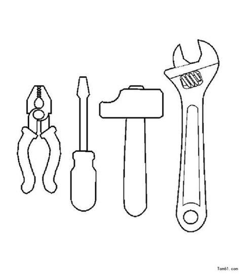 工具类简笔画大全打印版（高清14张） 简笔画图片大全