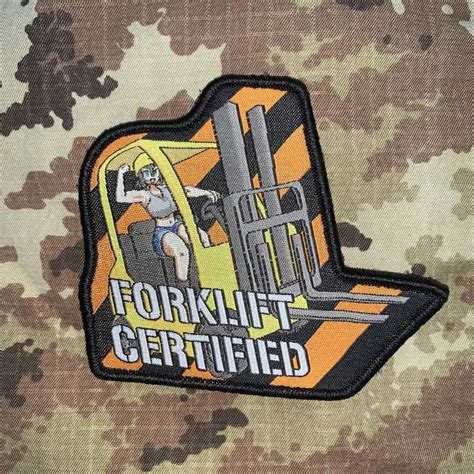Forklift Certified Patch Absolute Territory Supply