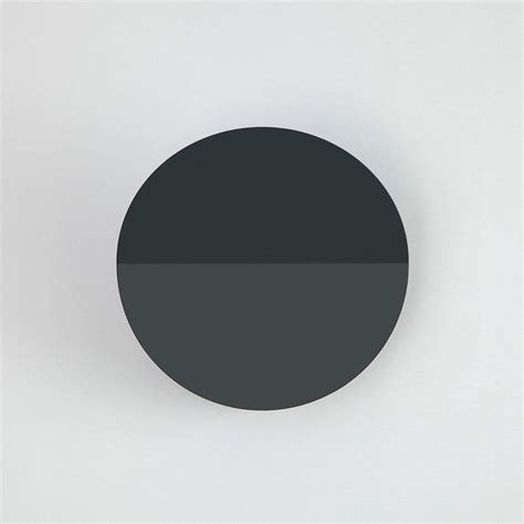 Disk Black Diffuser Wall Light Vaunt Design