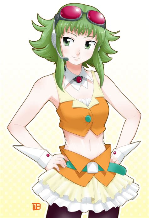 Gumi Vocaloid Drawn By Nagian Danbooru
