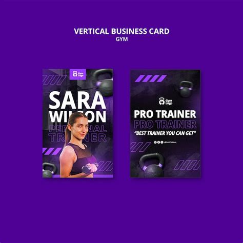 Premium Psd Gym Template Design