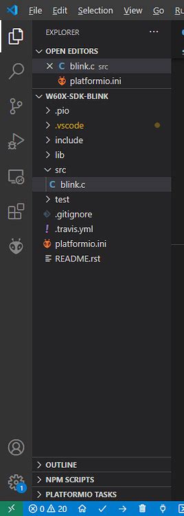 no build upload button since update platformio ide platformio