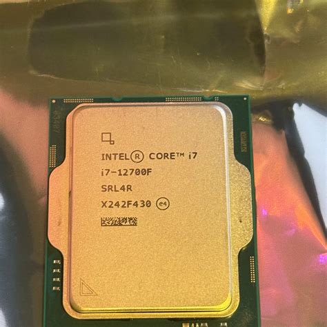 Intel Core I7 12700f 12th Gen 12cores Jawa