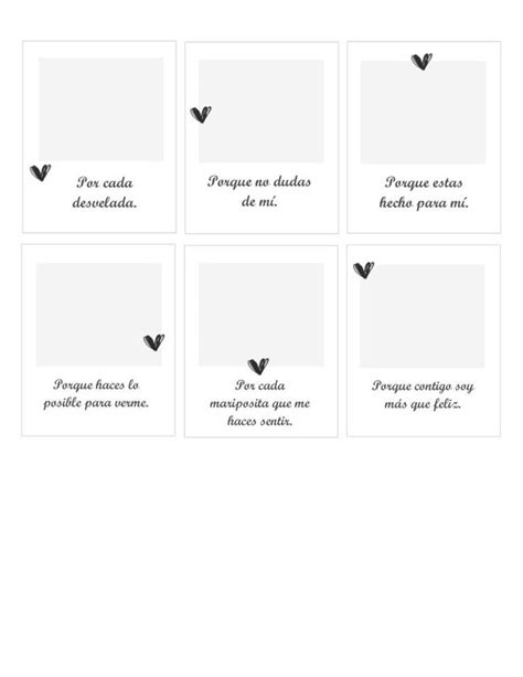 Plantilla De 50 Razones Por Las Que Te Amo ️ Descarga Gratis En Pdf