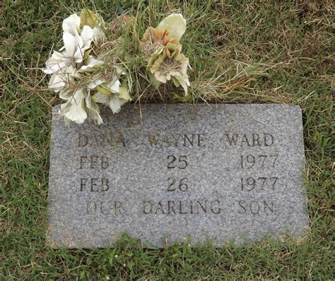 Dana Wayne Ward 1977 1977 Find A Grave Memorial