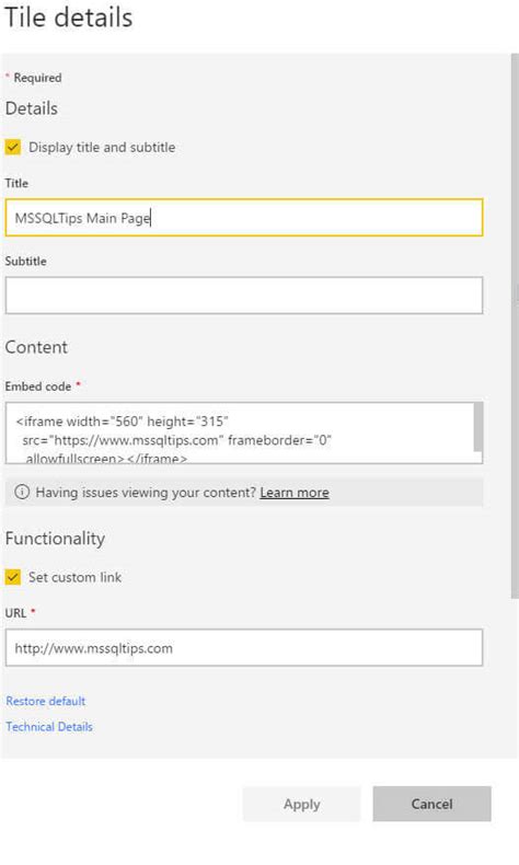 Power Bi Focus Mode For Images And Data On Dashboards