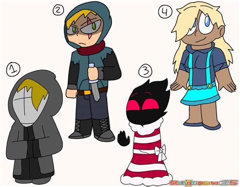 Closed Adoptables Set 1 By Rainbowsans15 On Deviantart