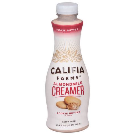Califia Farms Almondmilk Creamer Cookie Butter Flavored Super 1 Foods
