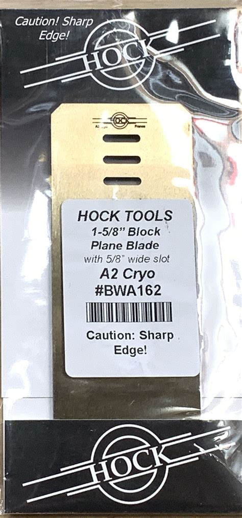 Plane Blades Block Blade Plane Hock A2 Cryo Steel For Stanley