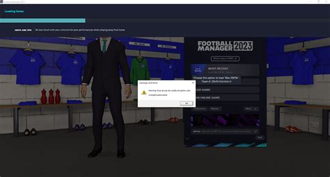 Error Message When Loading A Save Made Using The Editor Pre Game And