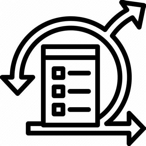 Sprint Task Plan Scrum Backlog Icon Download On Iconfinder