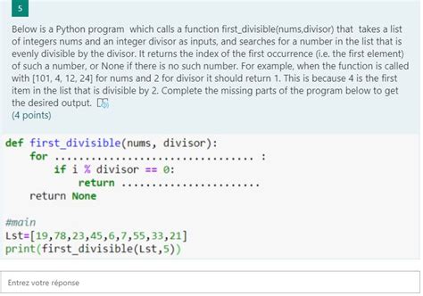 Solved Below Is A Python Program Which Calls A Function Chegg
