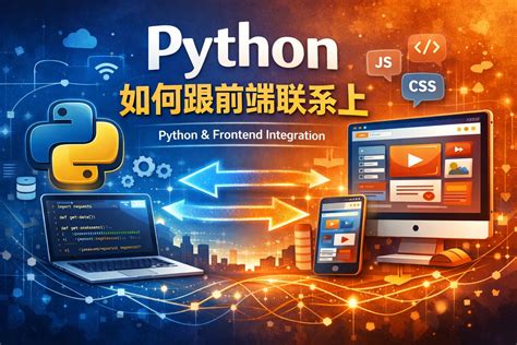 Python如何跟前端联系上
