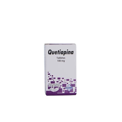 Quetiapina G I Ult Tabletas 100 Mg Antipsicótico Farmacia La Paz