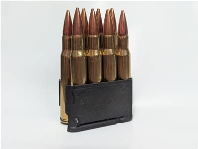 Usgi M1 Garand En Bloc Clip W8 Inert 30 06 Rounds