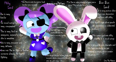Pibby Land And Bunbun Land Personalitiespibby Au By Linathekitsune On Deviantart