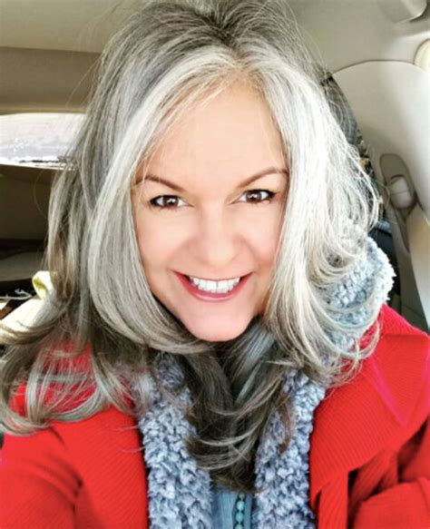 3 Ways To Wear Gray Hair Over 40 Long Or Short Hairstyles
