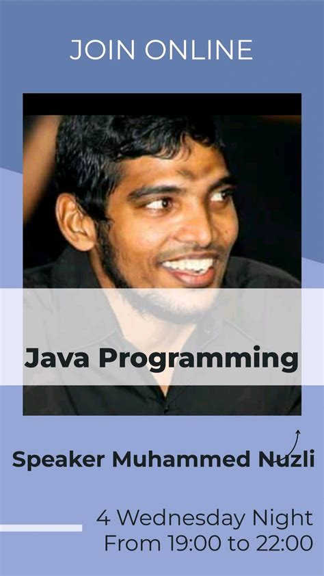 muhammed nuzly on linkedin program contents 1 basics in java