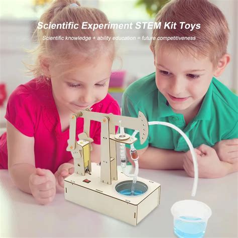 Diy Wooden Oil Pump Educational Stem Kit Toy Robocraze