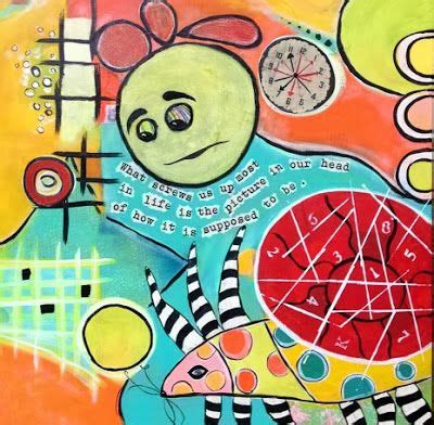 Ardiths Art Journal Collaborart Art Journal Artwork Art