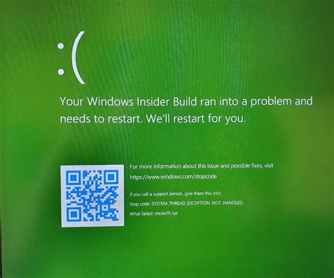 bsod error system thread exception could not be handled what failed