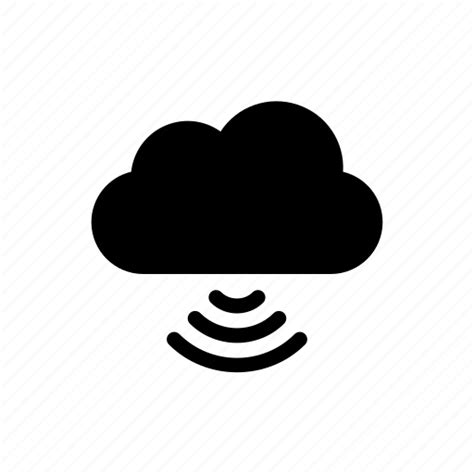 Cloud Computing Internet Signal Wifi Connection Icon Download On
