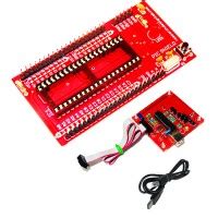 PIC Mini Project Baord With PicKit USB Programmer ICD ICSP