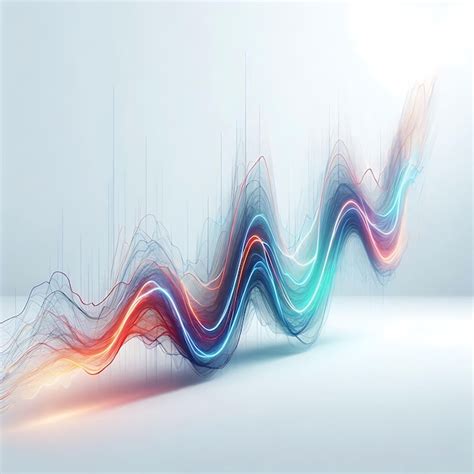 Abstract Digital Technology Data Visualization Background Premium Ai Generated Image