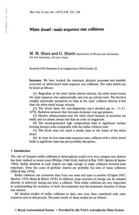 Pdf White Dwarf Main Sequence Star Collisions