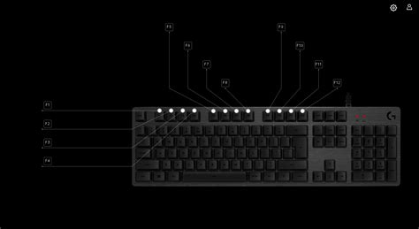 Is It Not Possible To Reasign Keys Beside The F Keys R LogitechG
