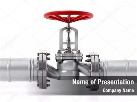 Big Oil Pipeline PowerPoint Template Big Oil Pipeline PowerPoint Background