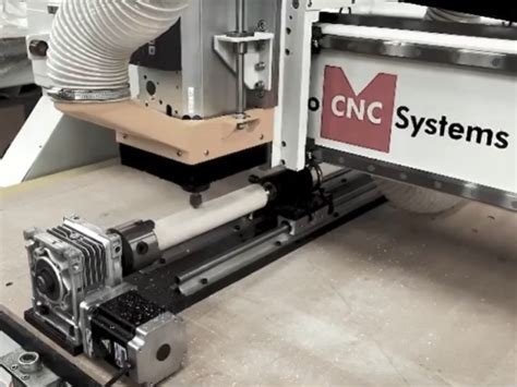 Add A Fourth Axis Rotary Table To Your Cnc Router Techno Cnc
