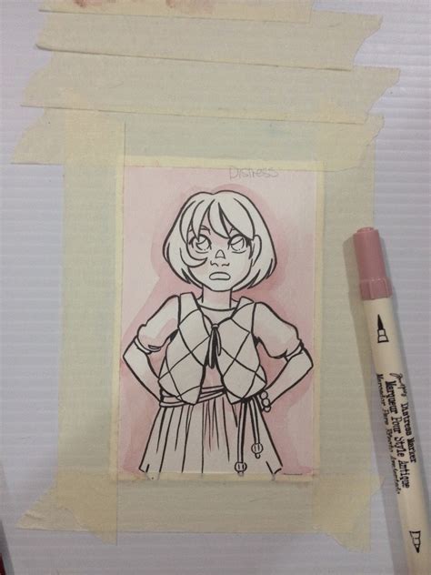 Watercolor Marker Review Distress Markers