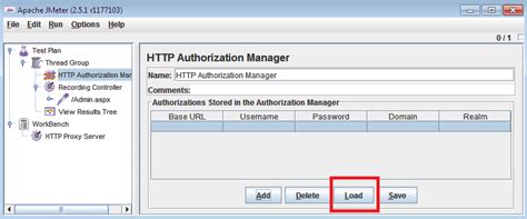 Testing Jmeter Auth File Is Not Opening Stack Overflow