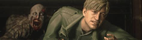 Silent Hill 2 Remake James Sunderland And Pyramid Head At Resident