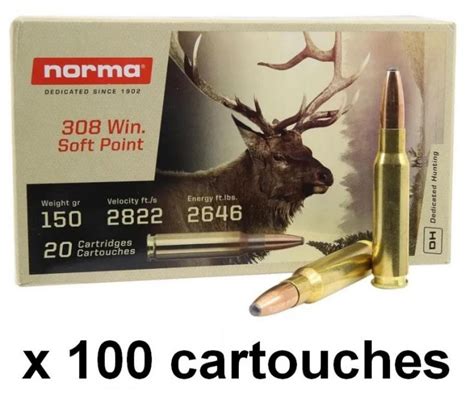 Munitions Calibre 308 Win Sur Armurerie Lavaux