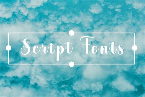script fonts picsart blog
