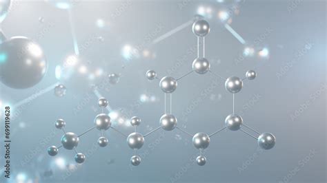 Propylthiouracil Molecular Structure 3d Model Molecule Antithyroid