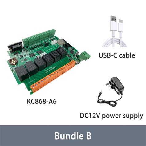 Kc868 A6 Esp32 Development Board Mqtt Tcp Web Esphome Home