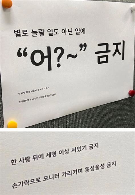 개발자 밈이지만 어느 회사나 적용되는 금지사항